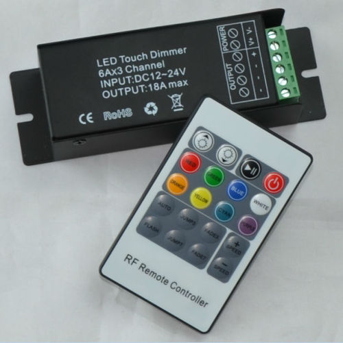 3 Channel Rf Remote Rgb Led Controller, High Quality 3 Channel Rf ...