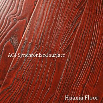Real Wood Surface Ac4 Laminated Flooring, High Quality Real Wood ...