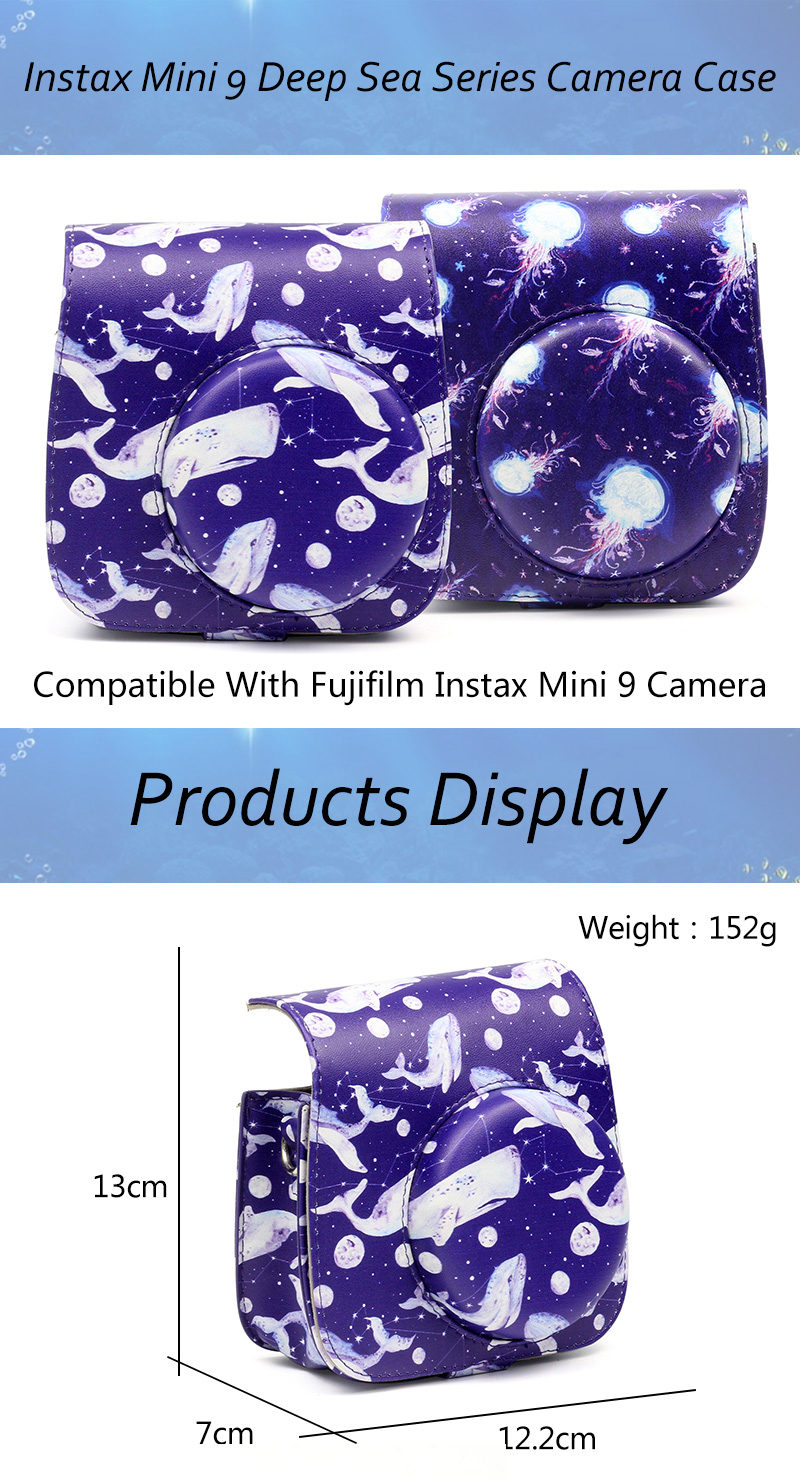 Deep Sea Whale Instax Mini 9 Bag, High Quality Deep Sea Whale Instax ...