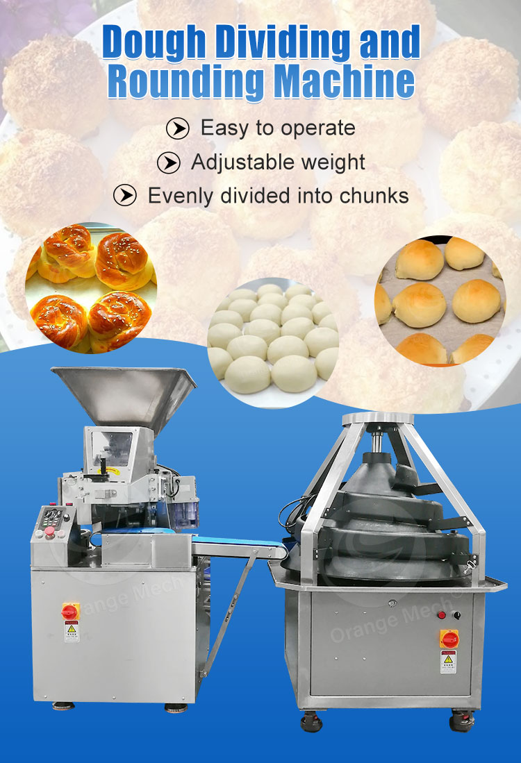 Orme Automatic Volumetric Bread Dough Divider Machine, High Quality ...