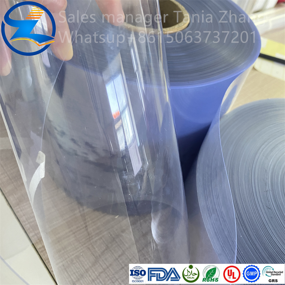 Clear Pvc Drug Packaging Film, High Quality Clear Pvc Drug Packaging ...