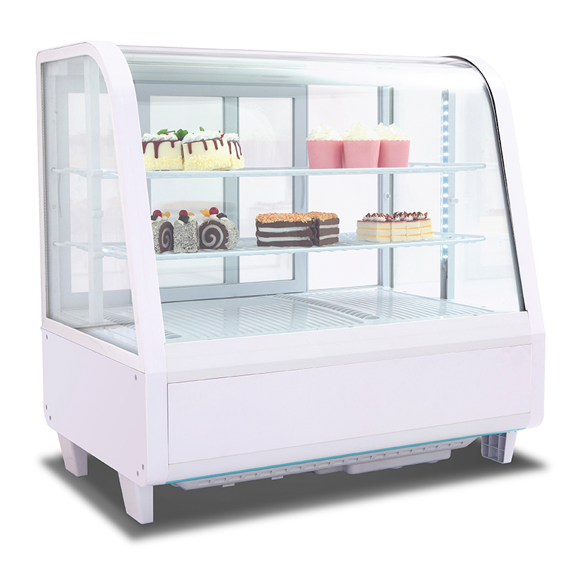 Refrigerated Cake Showcase With Marble Base For Commercial Bakeries ...