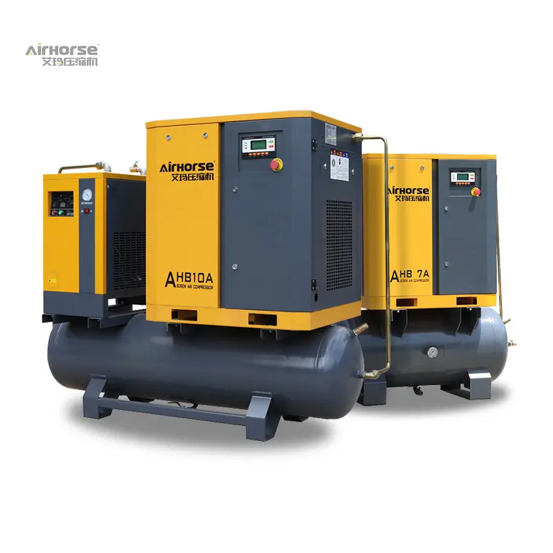 High Quality 4-in-1 Oil-injected Screw Air Compressor 1000l 116psi (4kw ...