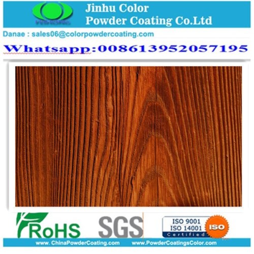 Wood Grain Effect Heat Transfer Powder Coating, High Quality Wood Grain ...
