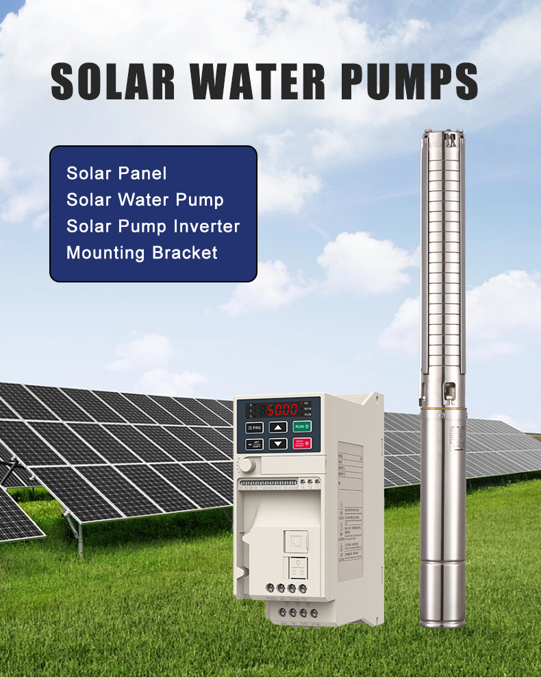 10hp Deep Well Solar Pump System For Agriculture Irrigation, High ...
