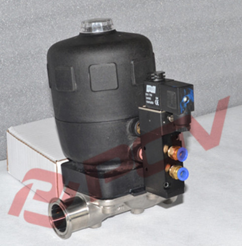 Diaphragm Valve Clamp Stainless Steel Control Valve With Proximity ...