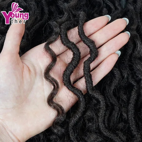 River Locs Crochet Braids Twist Hair Natural Deep Faux Locs Crochet ...