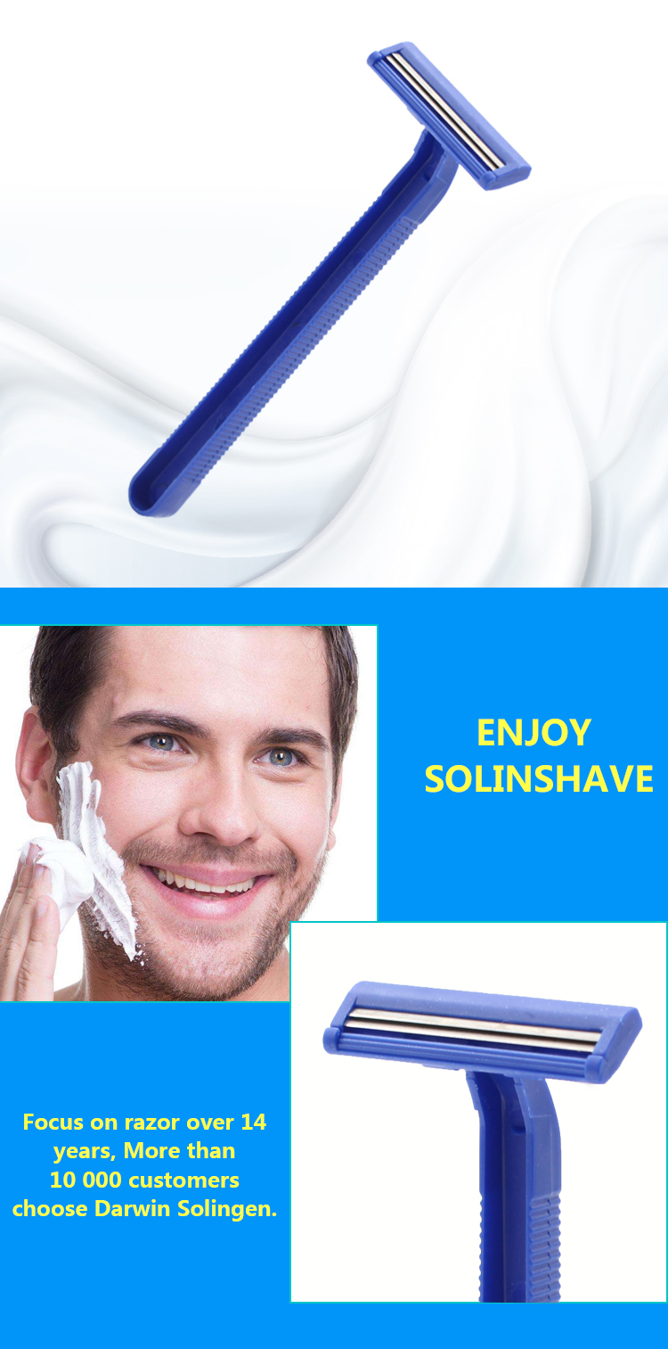 Triple Blade Disposable Shaving Razors For Men, High Quality Triple ...