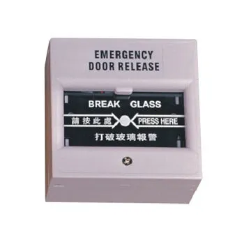 Break Glass Fire Emergency Exit Release With No/nc Feature (single Pole ...