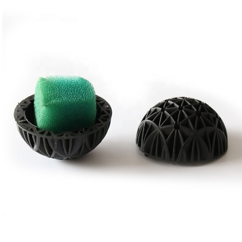 Float Plastic Black Bio Ball Bio Filter Media Bioballs With Cotton For ...
