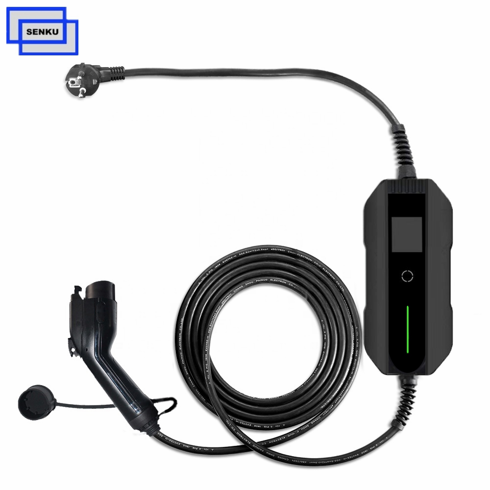 Senku Portable Evse 32a Fast Charge Iec 62196 Type 2 Ev Charging ...