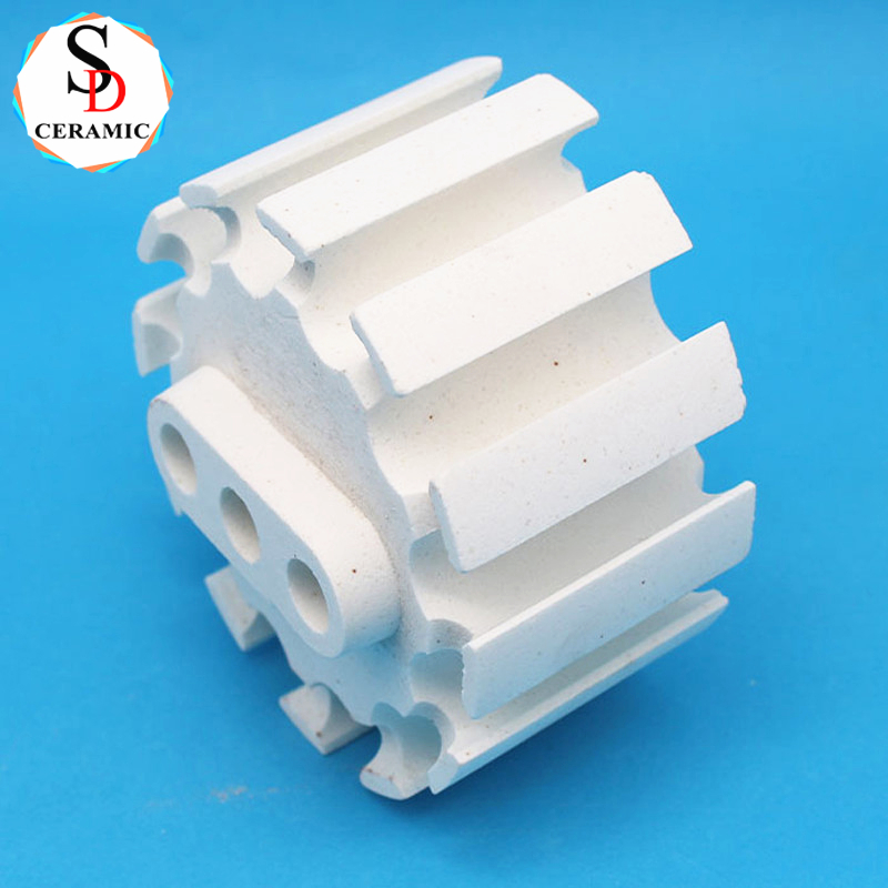 Refractory Cordierite Mullite Ceramic Tubes For Heating Applications ...