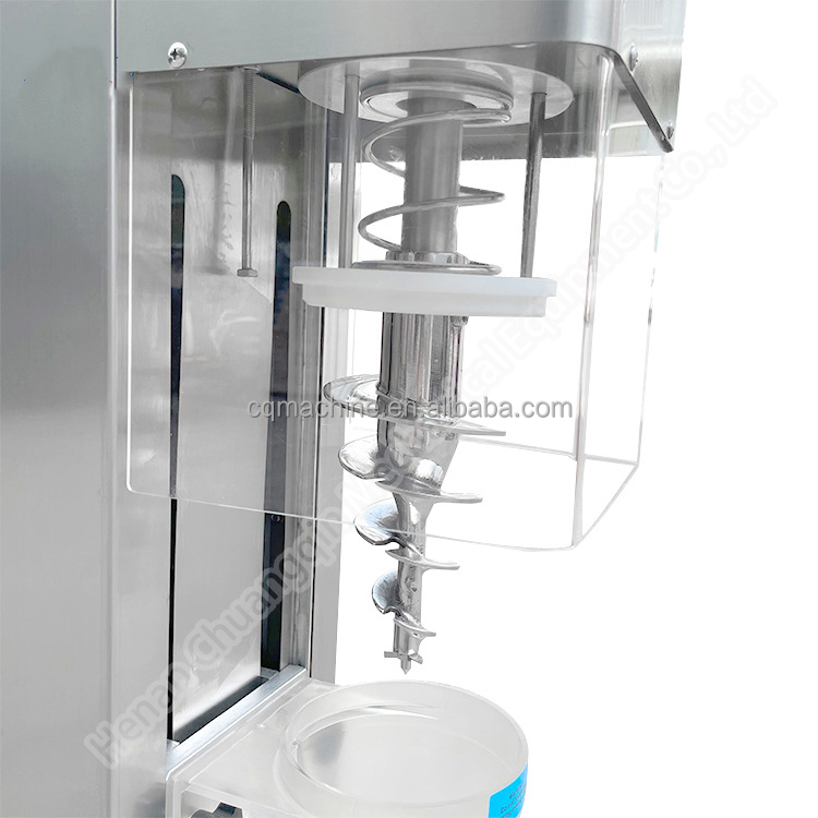 Real Fruit Gelato Ice Cream Blender: Blizzard Ice Cream Making Machine ...