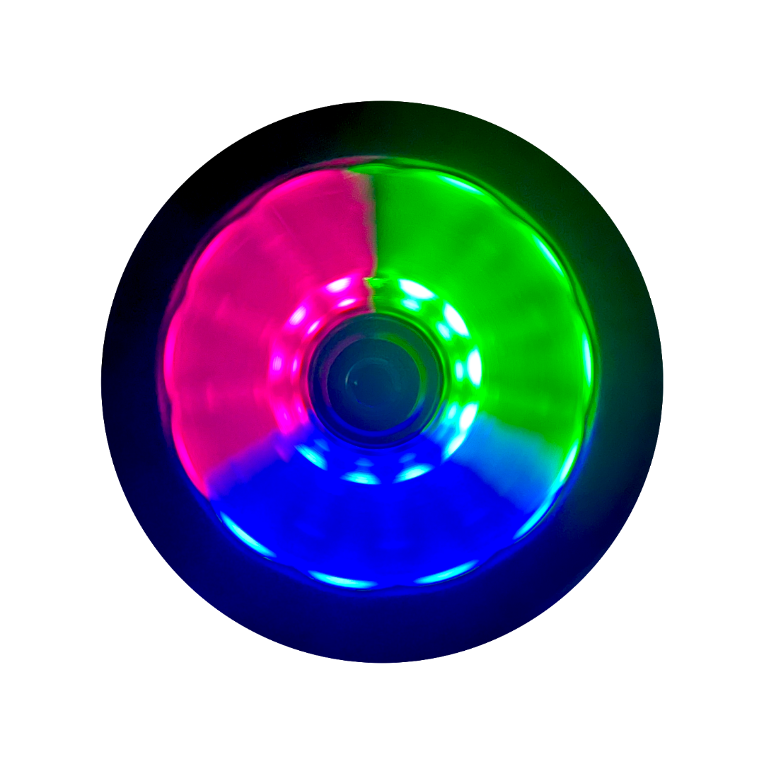 7 Inch Light Up 3 Wheel Stroller Wheel, High Quality 7 Inch Light Up 3 ...