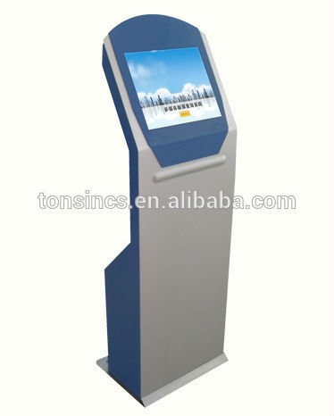 17" Shop Mall Lobby Interactive Stand Wifi Touch Screen Information ...