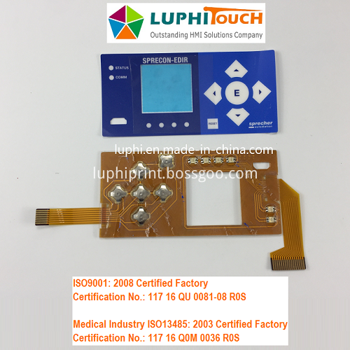 Sprecon-edir Protection Device Tactile Fpc Membrane Switch, High ...