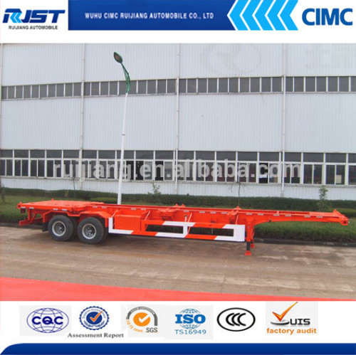 Cimc 40ft Two Axle Container Semi-trailer, High Quality Cimc 40ft Two ...