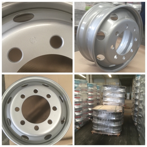 Truck Steel Wheel Rim 22.5x8.25, High Quality Truck Steel Wheel Rim 22 ...