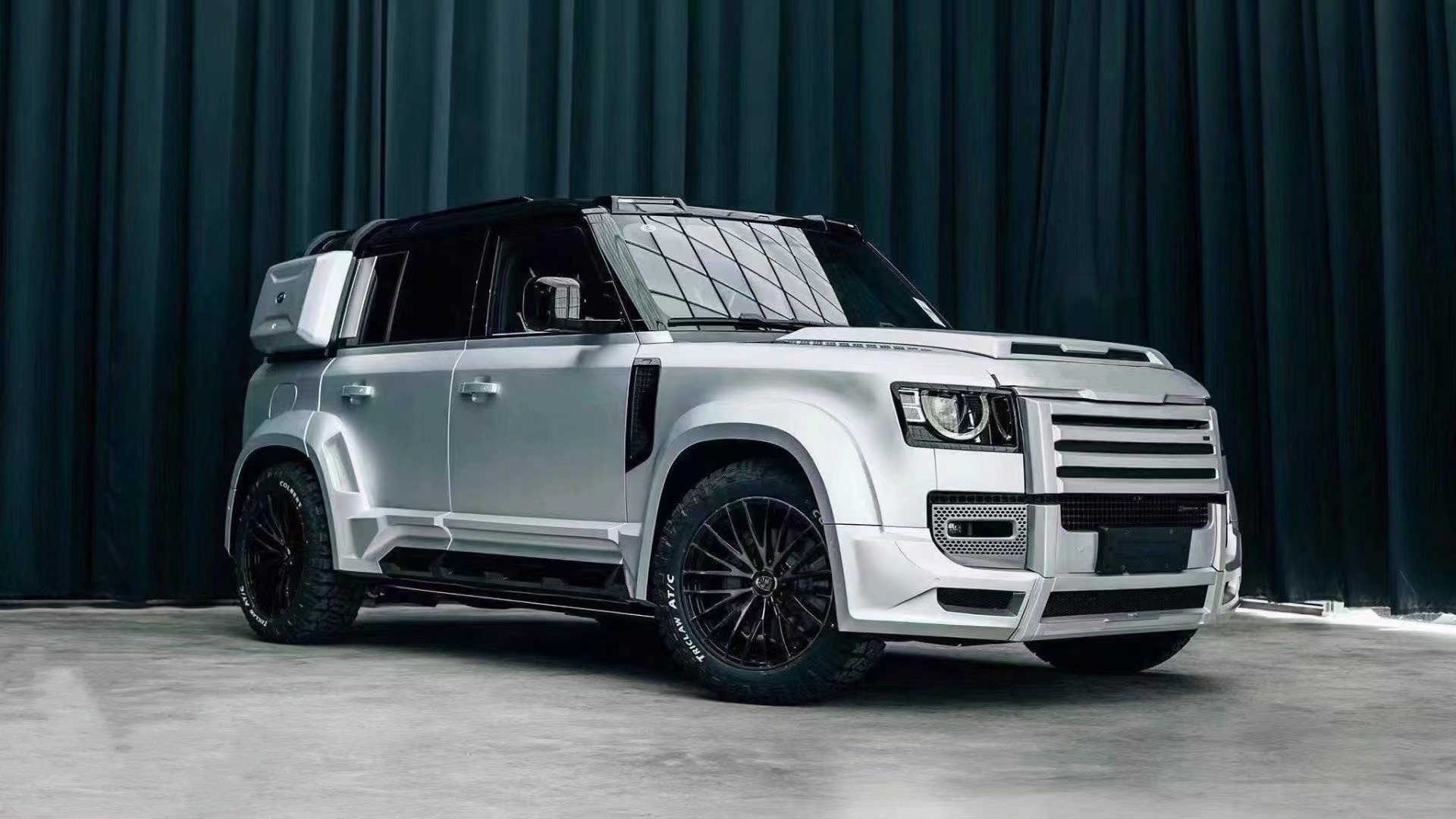 Lumma Style Wide-body Kit For Land Rover Defender - Front And Rear ...