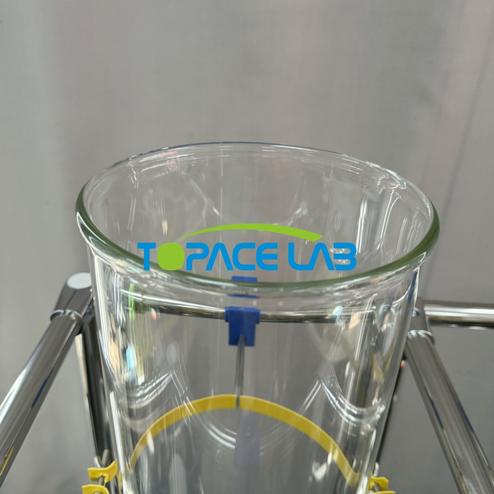 Topacelab Large Diameter Fritted Glass Chromatographic Columns 60-400mm ...