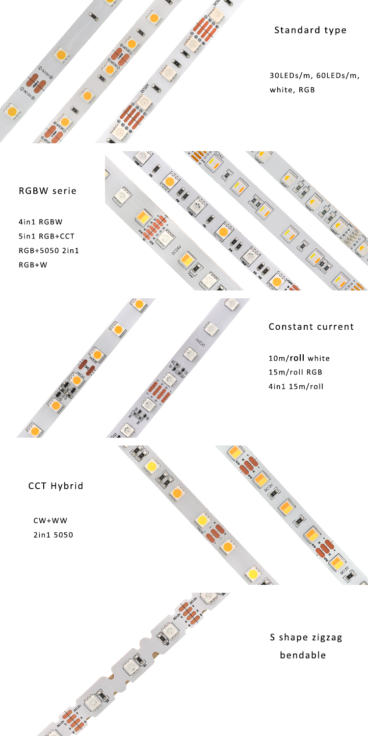 5050 Smd Led Strip With Cri 97-98 Full Spectrum, High Quality 5050 Smd ...