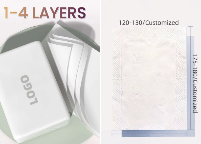 Custom Eco-friendly Luxury Antibacterial Bulk Facial Tissues, High ...