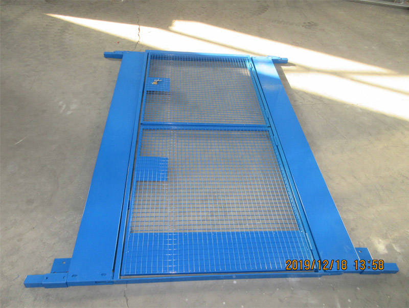 Welded Wire Mesh Type Flat Elevator Shaft Gate, High Quality Welded ...