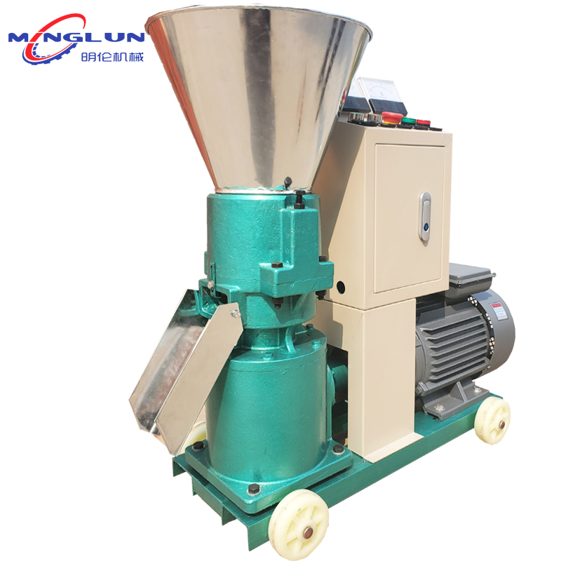 Electric Motor Driven Organic Fertilizer Pellet Making Machines - 200kg ...