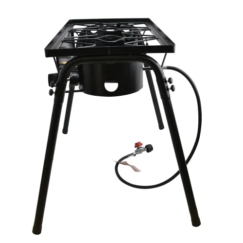 Auto Ignition Three Propane Burner Stove Stand, High Quality Auto ...