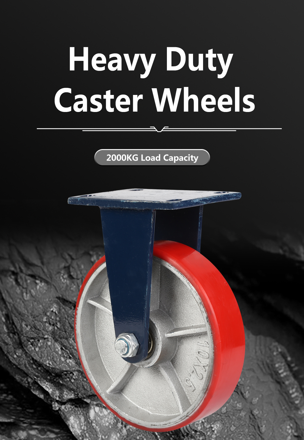 6 Inch Heavy Duty Caster Wheels Swivel, High Quality 6 Inch Heavy Duty ...