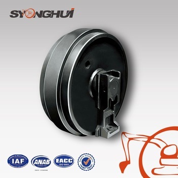 Pc200-7excavator Front Idler /guide Wheels For Excavator Undercarriage ...