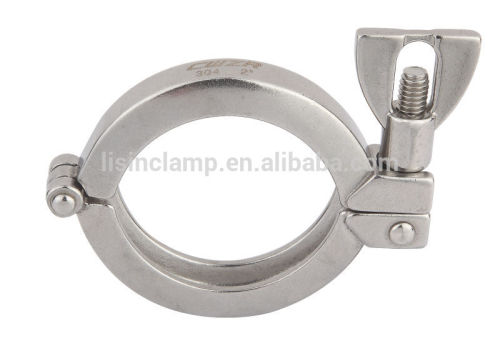 Stainless Steel Single Pin Pipe Clamp 13sf, High Quality Stainless ...