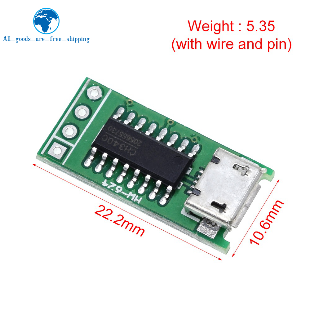 Ch340c Micro Usb To Ttl Serial Port Module - 5v/3.3v 500ma, Compatible ...
