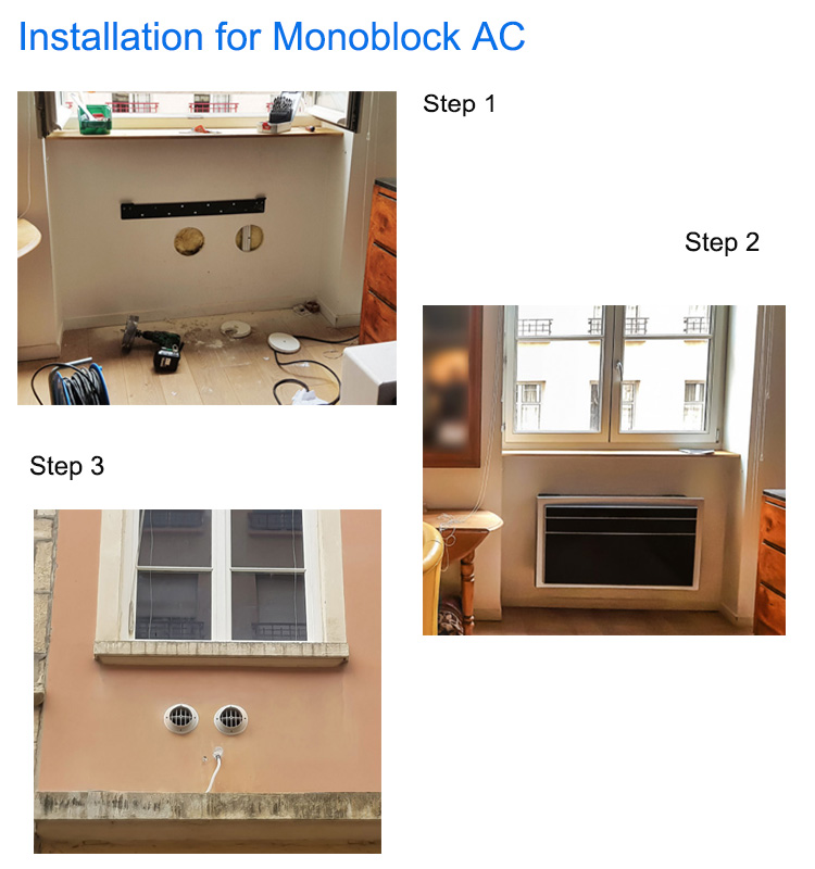 Inverter Monoblock Air Conditioner Without Outdoor Unit, High Quality ...
