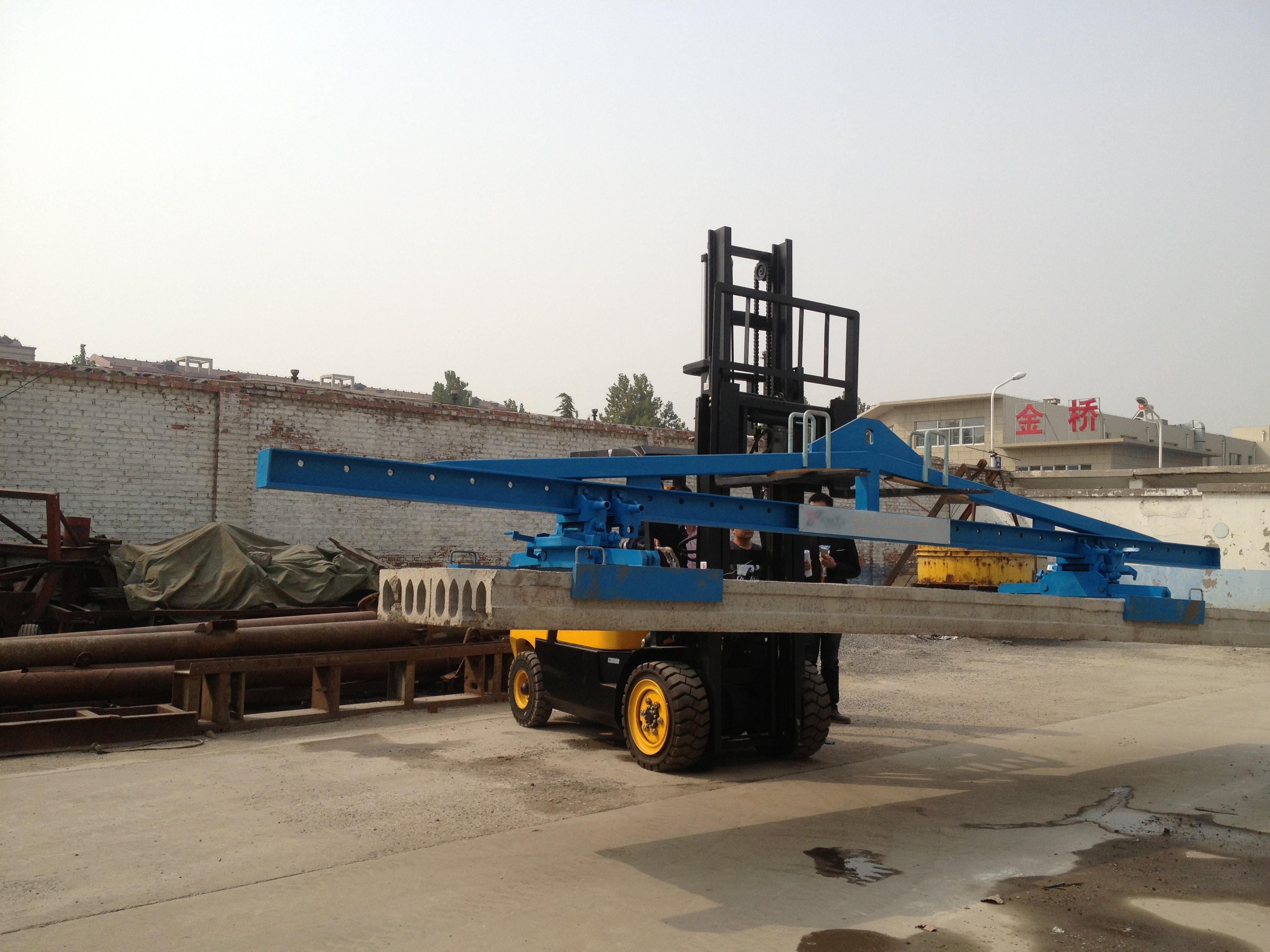 Precast Wall Panel Lifting Machine For Concrete Slab Panels, High ...