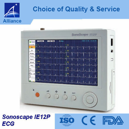 Sonoscape Ie12p Ecg/ekg Machine 12 Leads, High Quality Sonoscape Ie12p ...