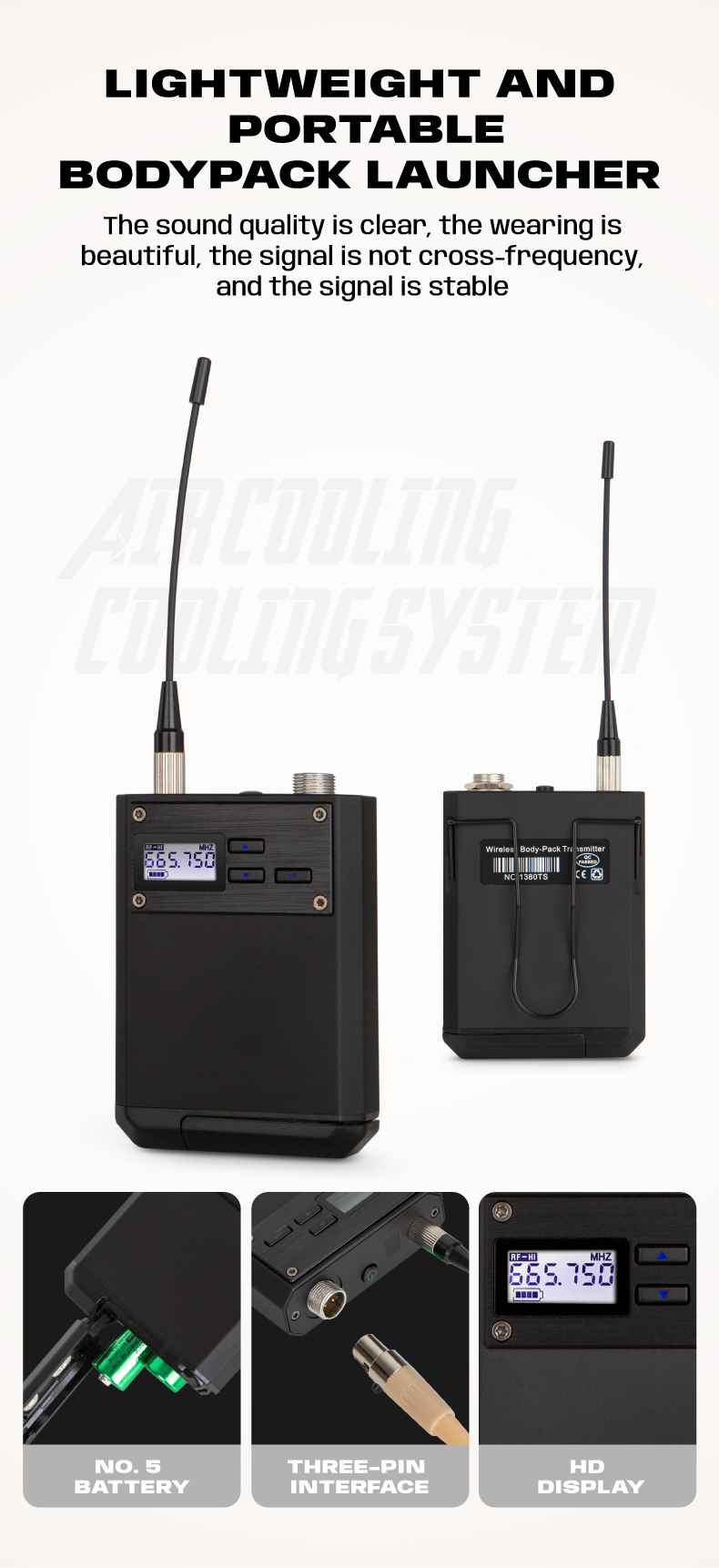 Xtuga X-26 True Diversity Wireless Microphone System For Church ...