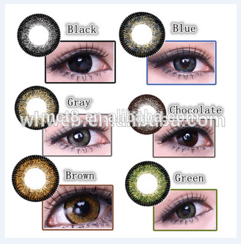 Hazel Color Contact Lenses Iris Color Blend Galaxy Color Contact Lens ...