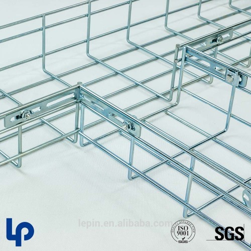 Galvanized Steel Wire Mesh Cable Tray, High Quality Galvanized Steel ...