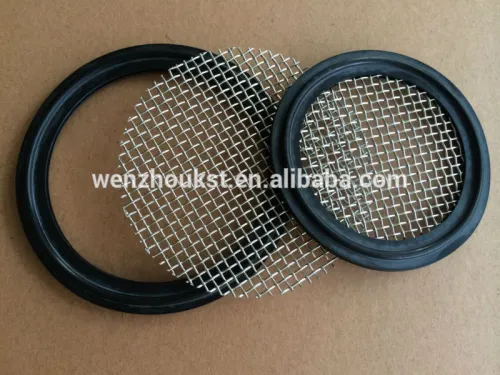 Sanitary Grade Ferrule Gasket With Screen Mesh, High Quality Sanitary ...