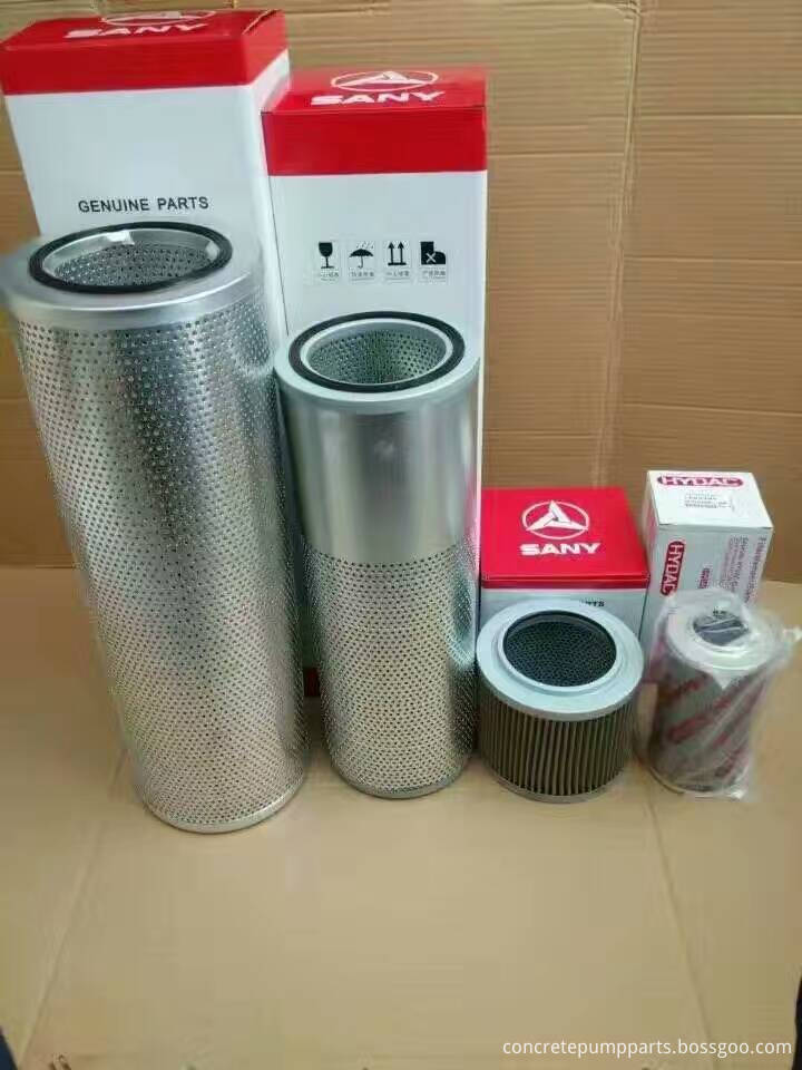 Sany Concrete Pump Parts Filter Element, High Quality Sany Concrete ...