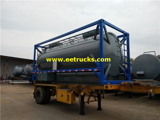 24000l 20 피트 H3po4 탱크 컨테이너, Bossgoo.com의 고품질 24000l 20 피트 H3po4 탱크 컨테이너
