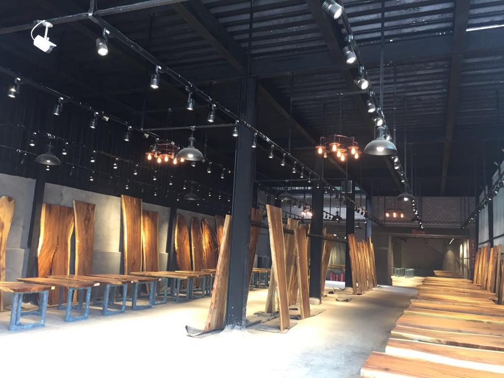 Ecuador Walnut Slab Table Feedback From Texas Client, High Quality ...