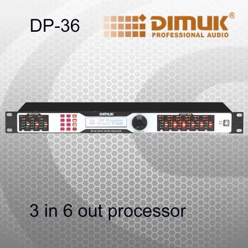 2 In 6 Out Digital Processor (dp-36), High Quality 2 In 6 Out Digital Processor (dp-36) on ...