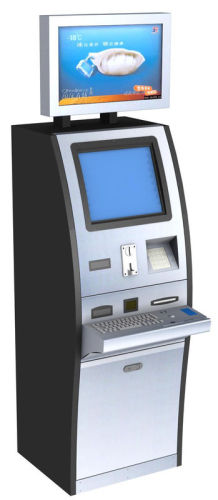 Zt2223 Lobby Style Check - In Kiosk With Credit Card/cash Payment ...