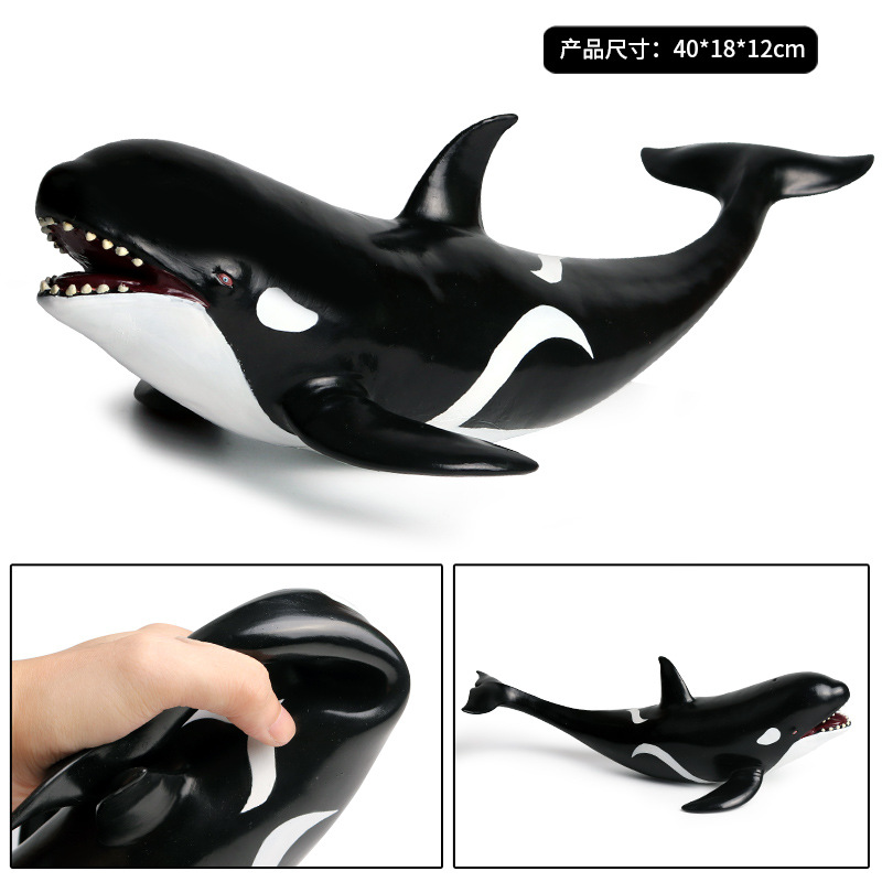 Killer Whale Animal Model Action Figure Sea Animal Action Figures ...