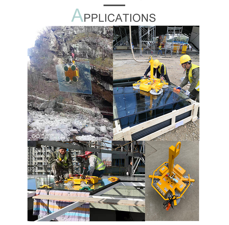 Auto Electric Glass Lifter Vacuum Plate Lift (400kg-1000kg) With Ce ...