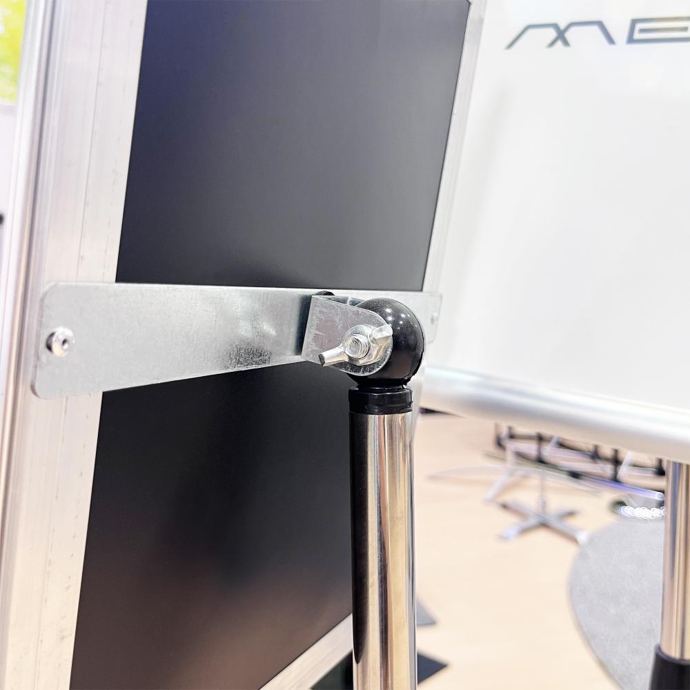 Metal Poster Display Stand Frame Frame Advertising Ludder คุณภาพสูง ...