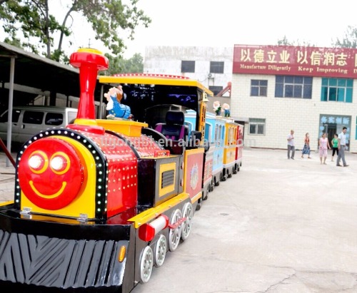 Trackless Train Kids Electric Amusement Train Rides, High Quality Trackless Train Kids Electric ...