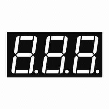 Three-digit 7-segment Led Display, White Color Led Display, High ...